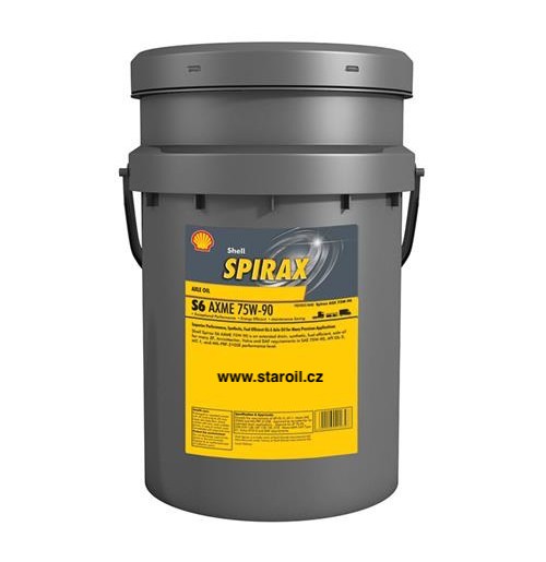 SHELL SPIRAX S6 AXME 75W-90 20 LT | e-shop www.staroil.cz